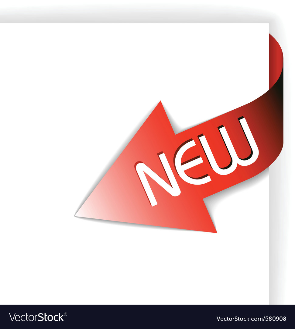 Corner arrow Royalty Free Vector Image - VectorStock