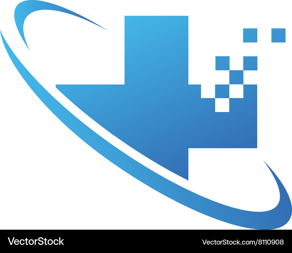 Digital-Health-380x400 Royalty Free Vector Image