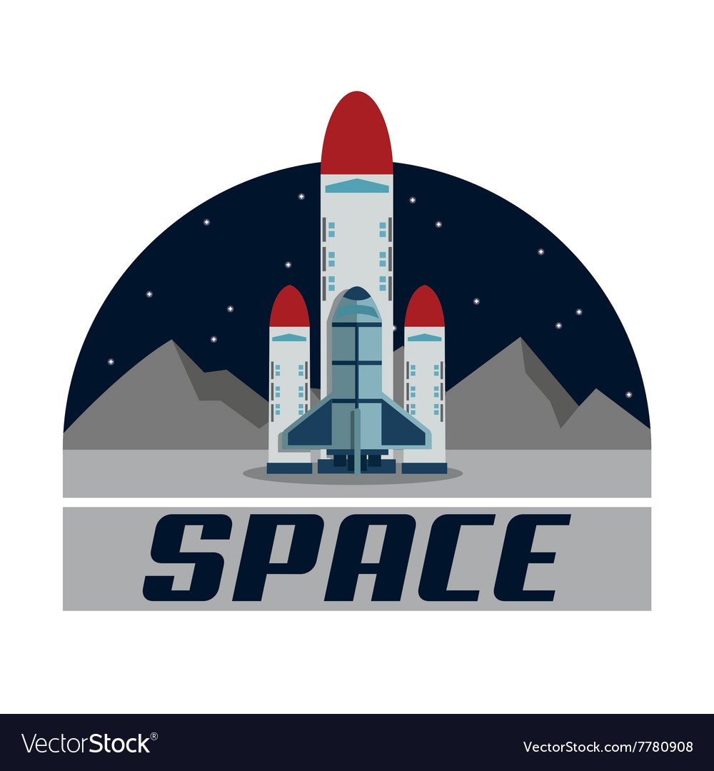 Space icon design Royalty Free Vector Image - VectorStock