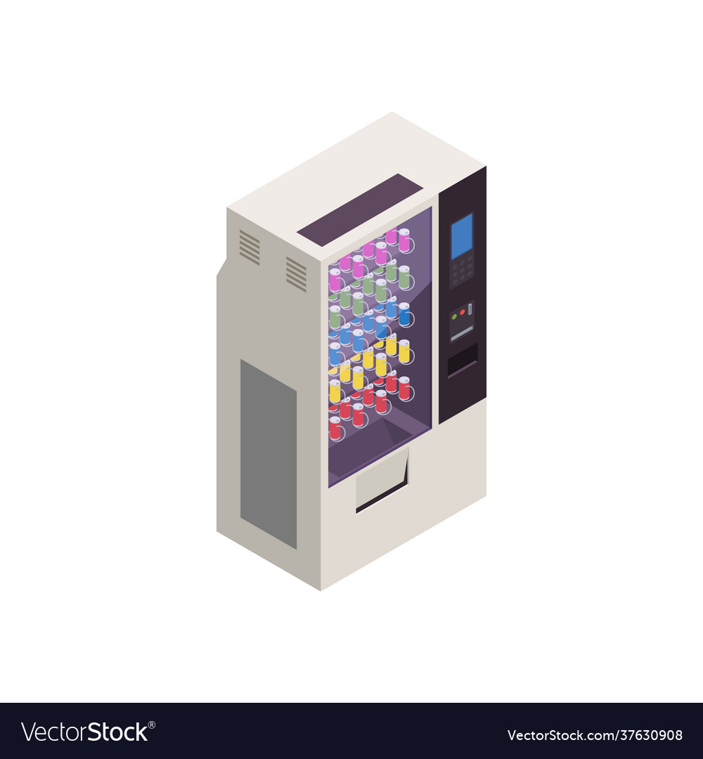 Vending machine icon Royalty Free Vector Image