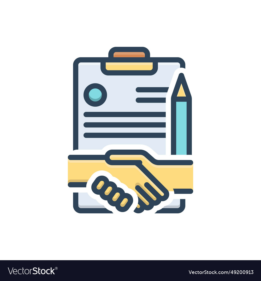 Agreement Royalty Free Vector Image - VectorStock