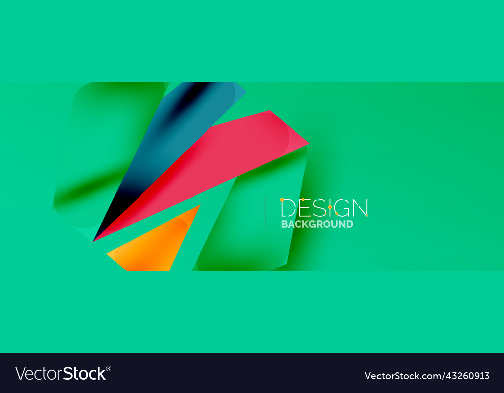 Background color abstract overlapping lines Vector Image