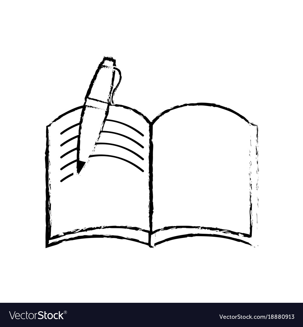 Isolated notebook design Royalty Free Vector Image