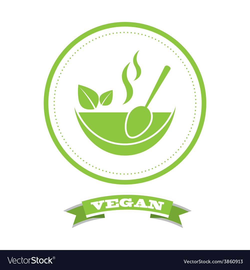 Vegan menu Royalty Free Vector Image - VectorStock