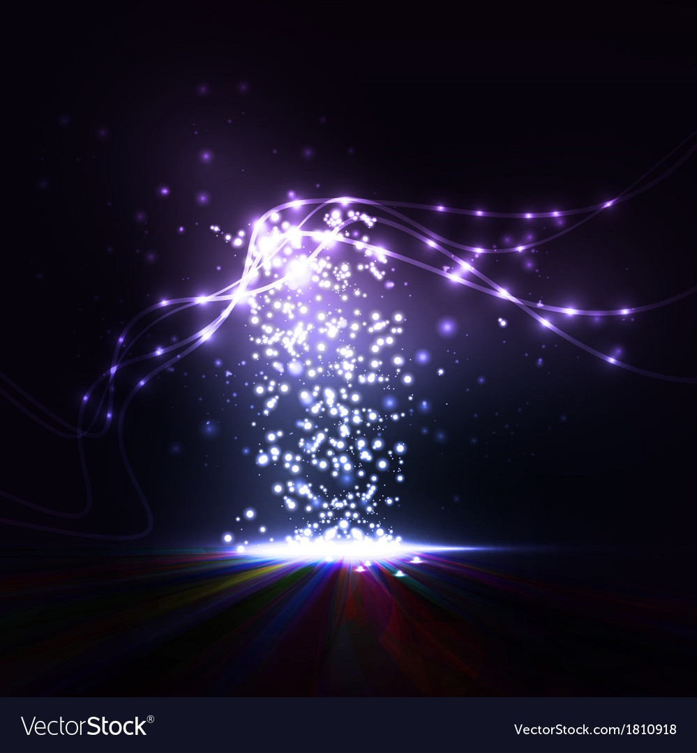 Abstract eps10 creative dynamic element light Vector Image