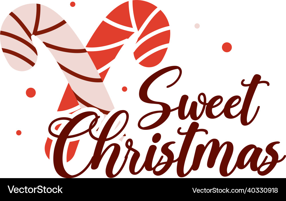 Sweet christmas card Royalty Free Vector Image