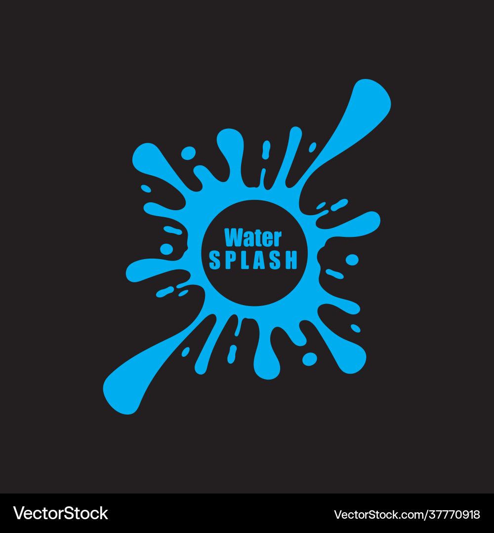 Black And White With Color Splash Blue