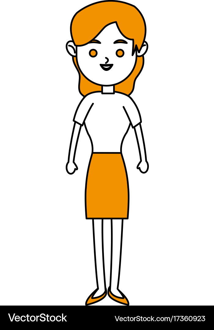 Happy woman icon image Royalty Free Vector Image