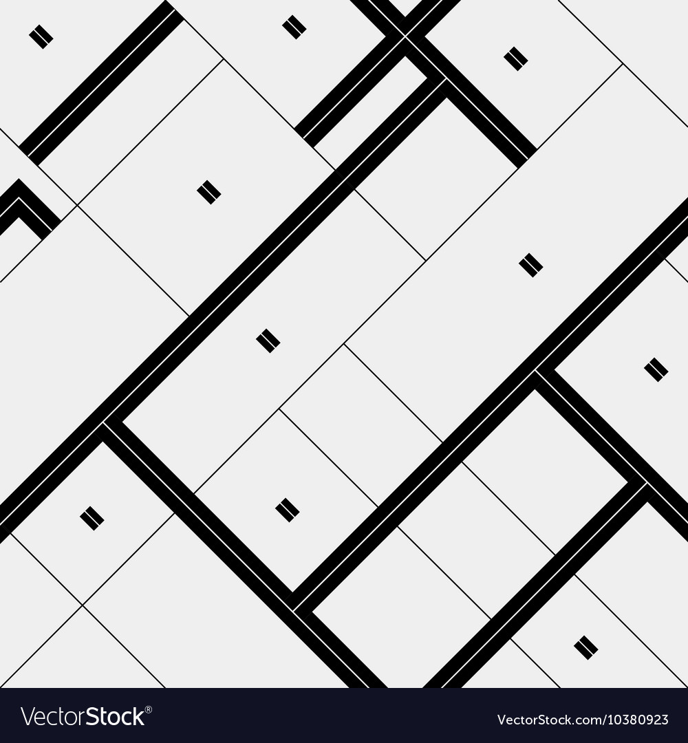 Seamless pattern diagonal polygonal rectangular Vector Image
