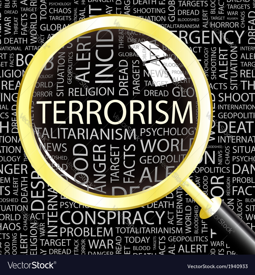 Terrorism Royalty Free Vector Image - VectorStock