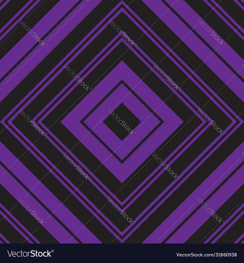 Purple Argyle Diagonal Stripes Seamless Pattern Vector Image