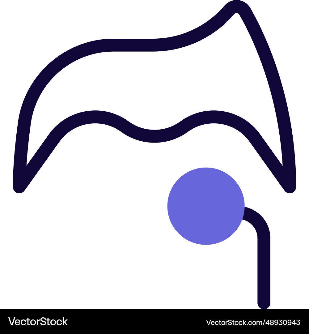 Man with a single lens spectacle isolated on a Vector Image