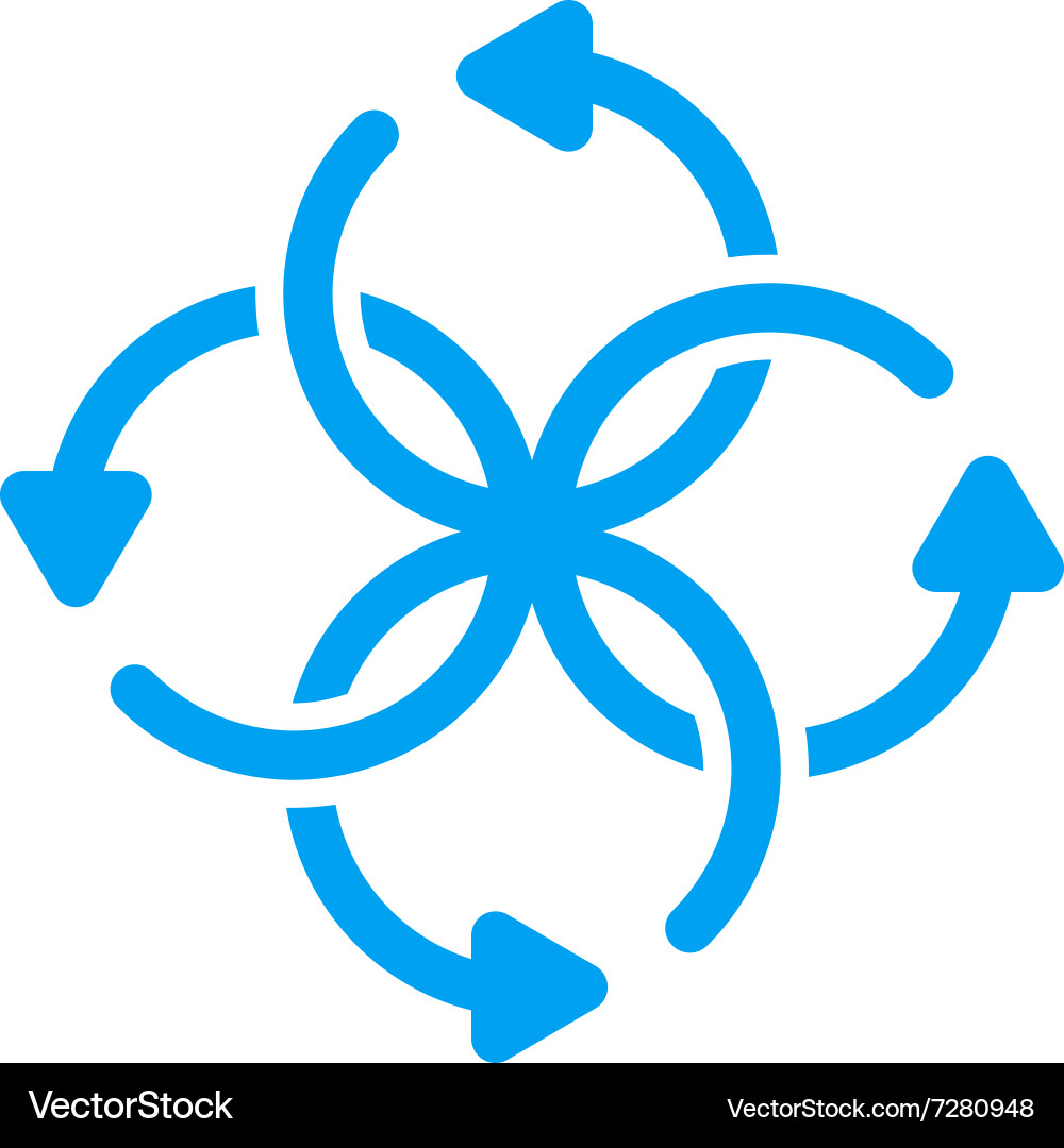 Knot rotation icon Royalty Free Vector Image - VectorStock