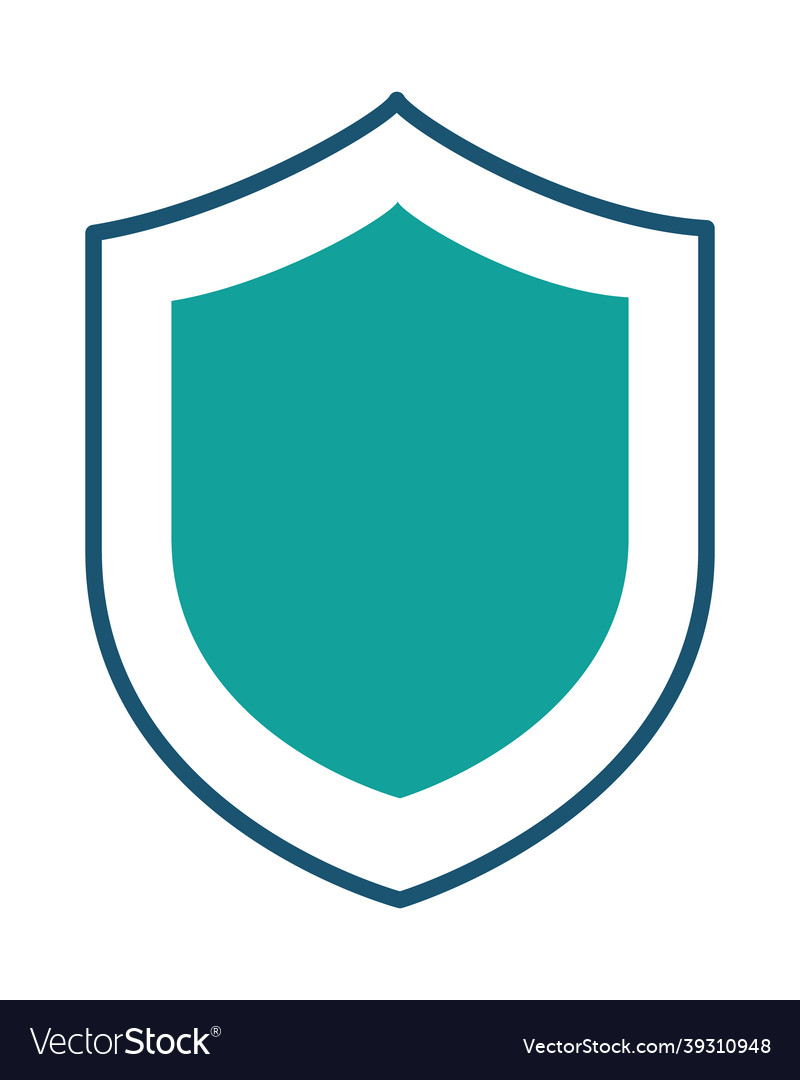 Security shield icon Royalty Free Vector Image