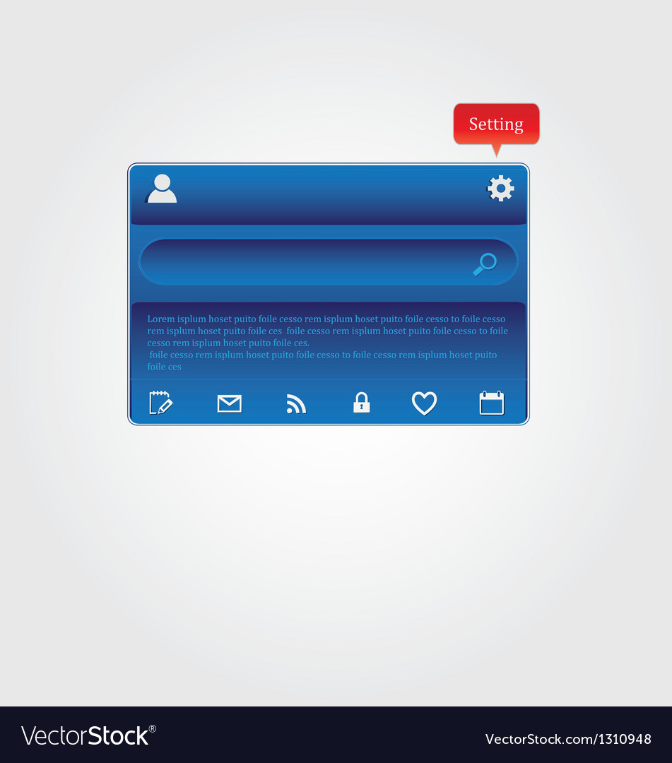 Web design Royalty Free Vector Image - VectorStock