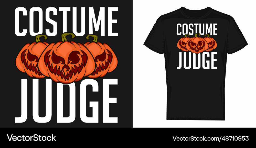 Halloween jack-o-lantern costume design Royalty Free Vector