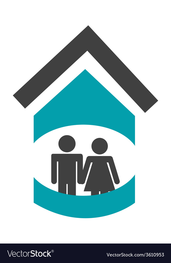 Happy family Royalty Free Vector Image - VectorStock