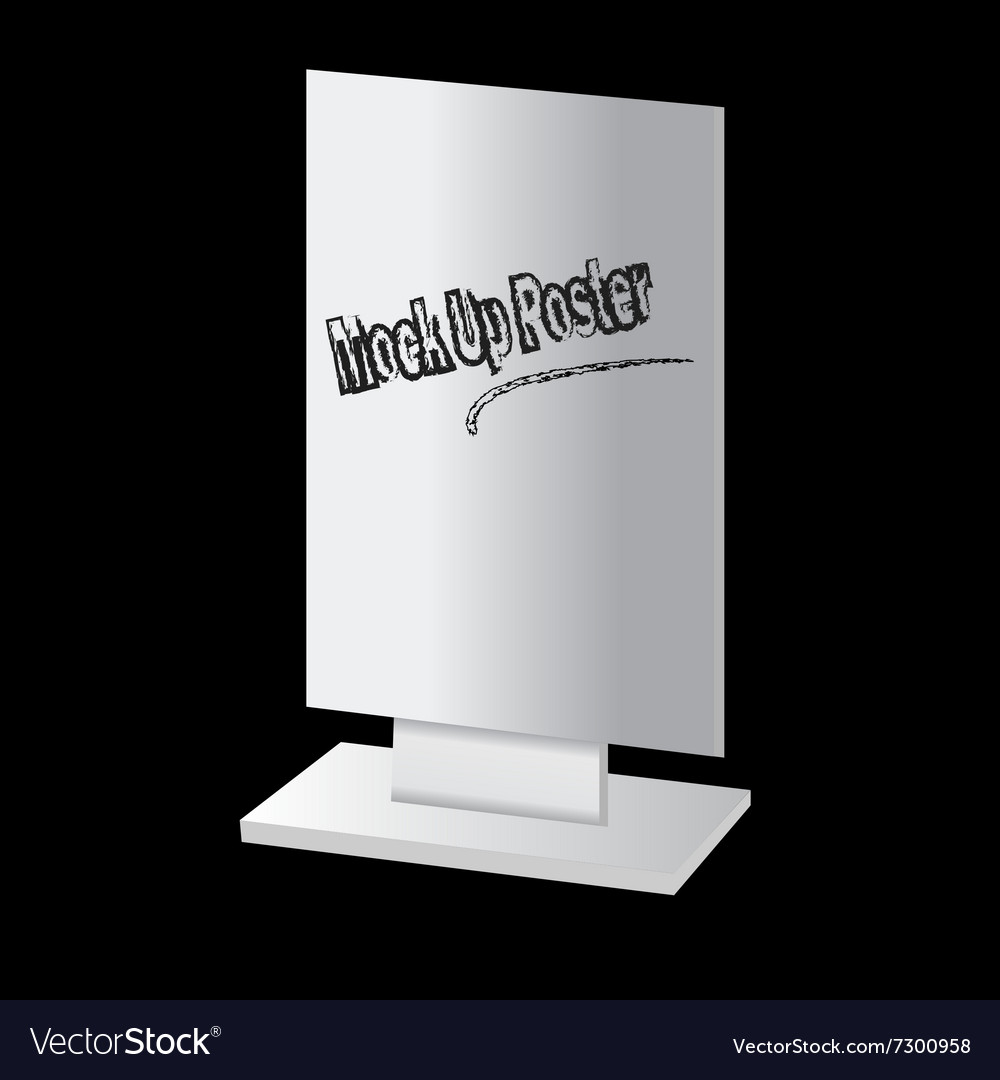 Poster Royalty Free Vector Image - VectorStock