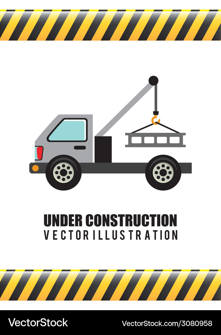 Under construction Royalty Free Vector Image - VectorStock