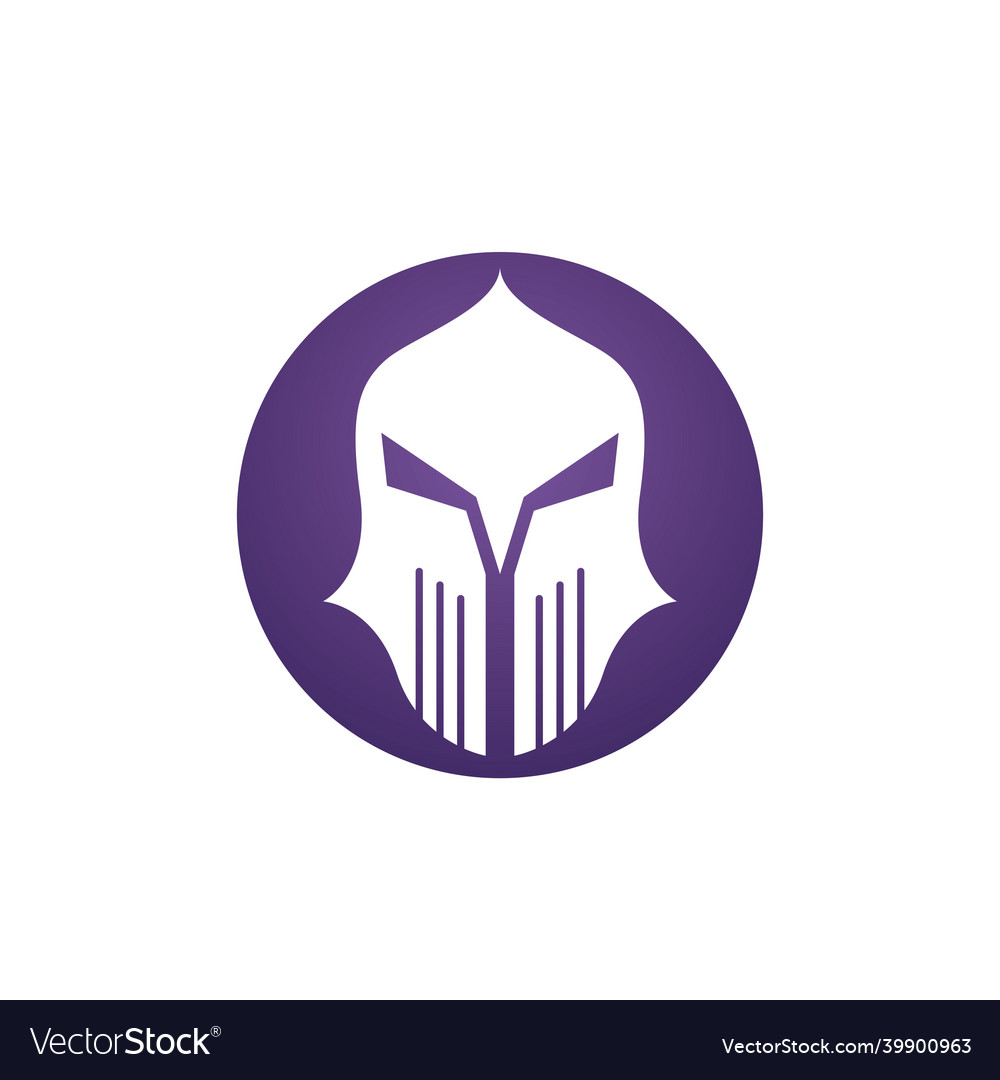 Mask gladiator template Royalty Free Vector Image