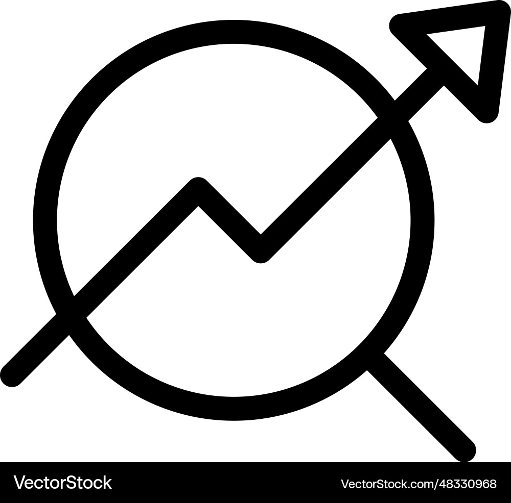 Analysis icon Royalty Free Vector Image - VectorStock