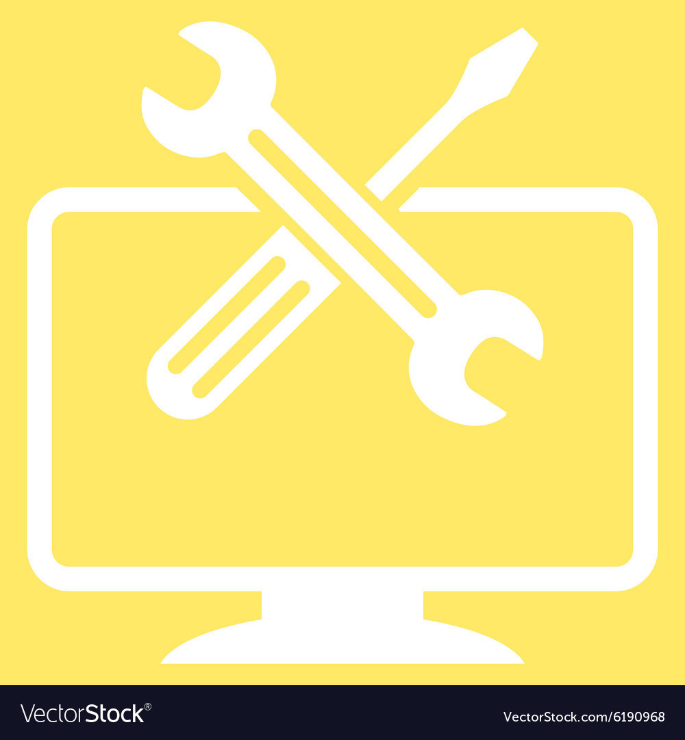 Computer Tools Icon Royalty Free Vector Image - VectorStock
