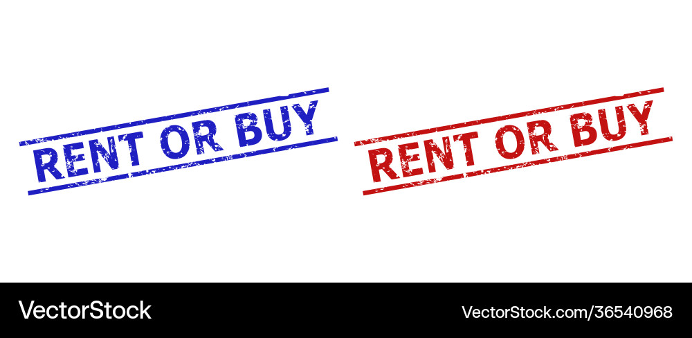 Rent or buy seals with unclean texture Royalty Free Vector