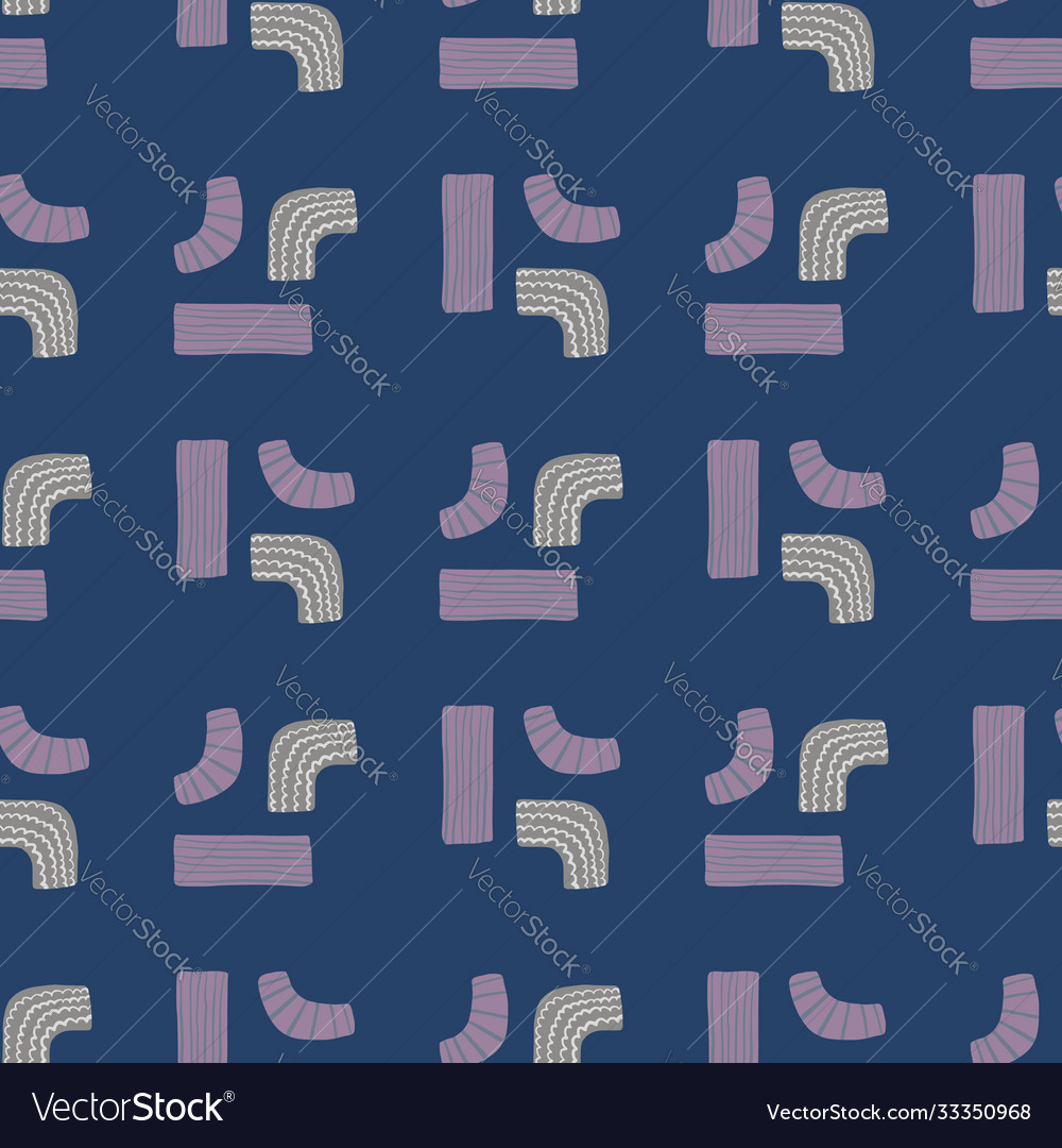 Simple minimalistic geometry seamless pattern Vector Image