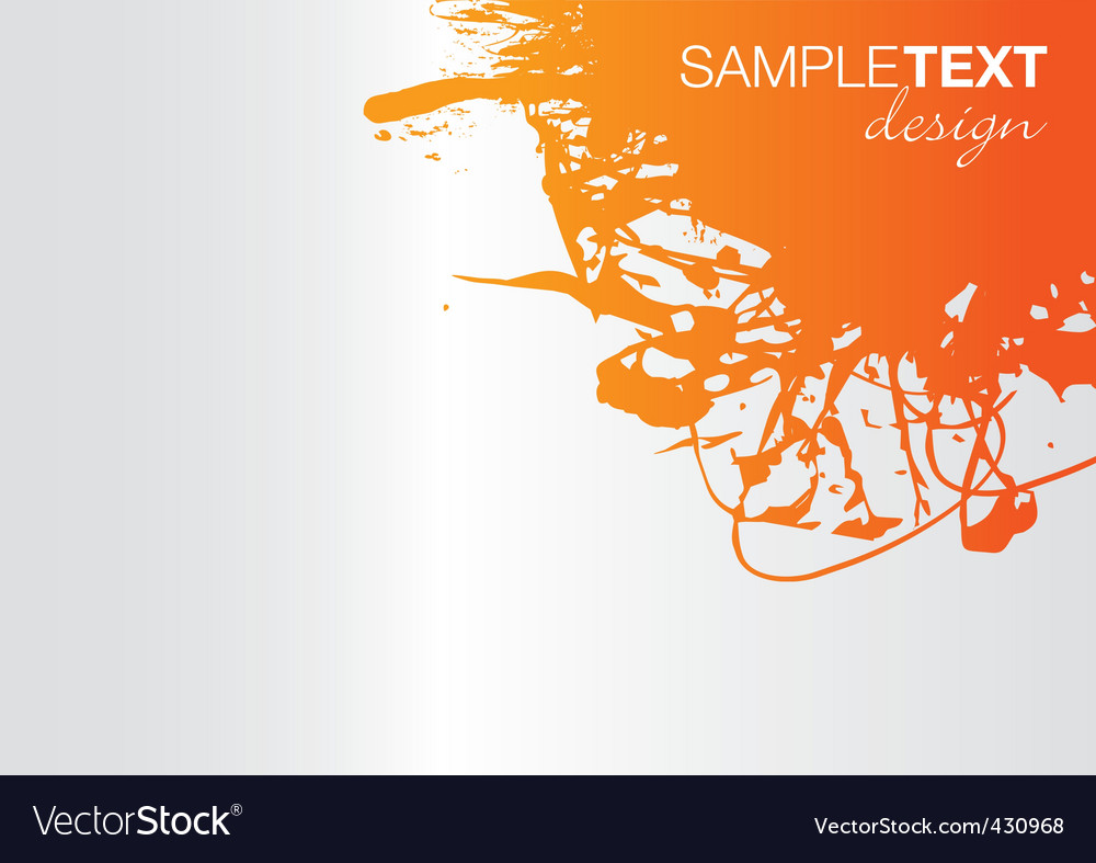 Splash corner Royalty Free Vector Image - VectorStock
