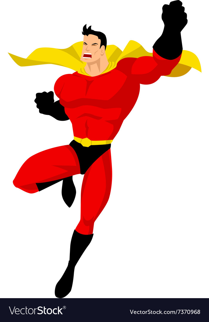Superhero Royalty Free Vector Image - VectorStock