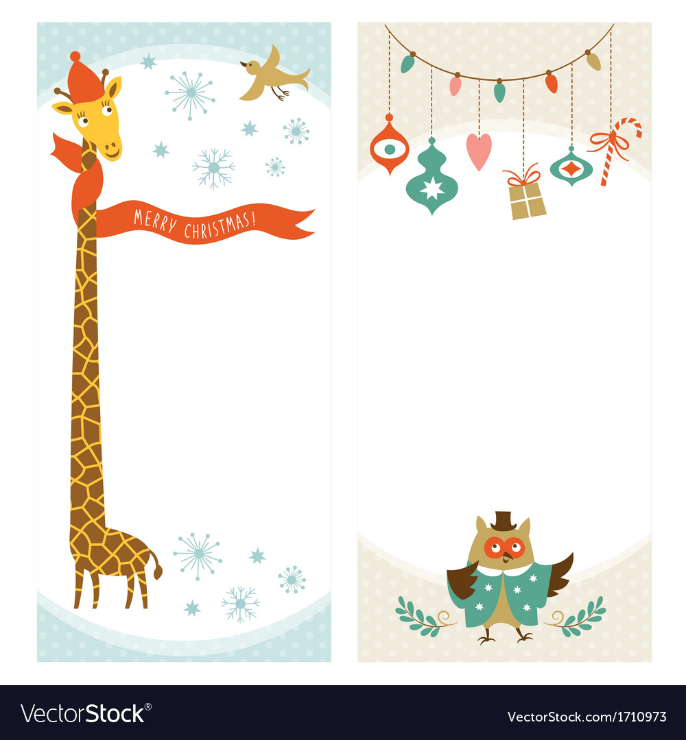 Christmas vertical banners Royalty Free Vector Image Christmas vertical banners Royalty Free Vector Image