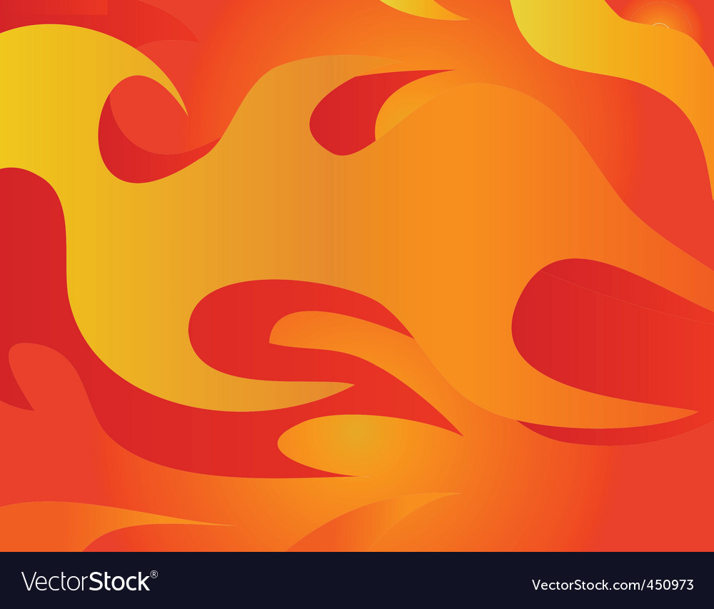 Flame background Royalty Free Vector Image - VectorStock