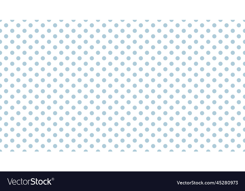 Seamless polka dot pattern repeating texture Vector Image
