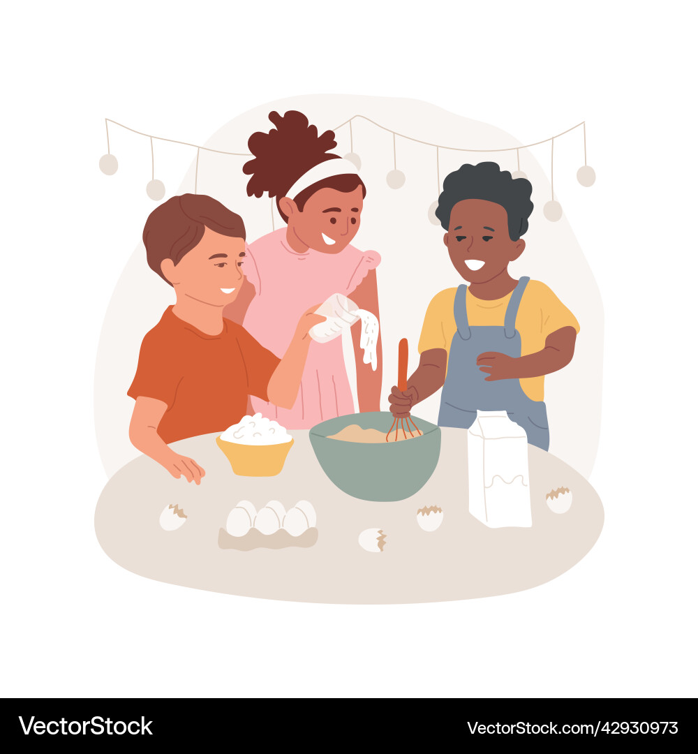 Simple cooking skills isolated cartoon Royalty Free Vector