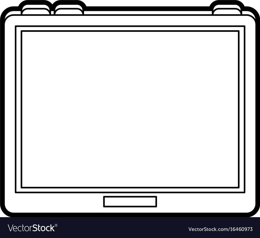 Tablet Royalty Free Vector Image - VectorStock