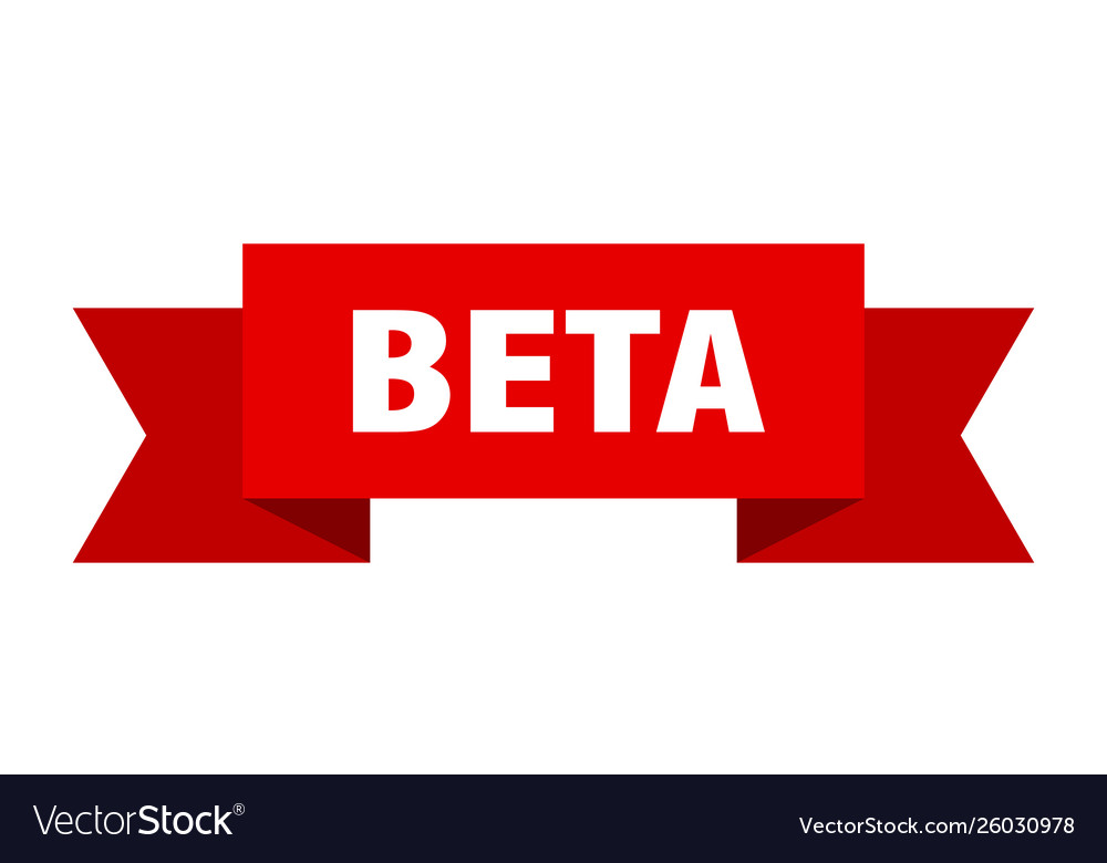 Beta Royalty Free Vector Image - VectorStock