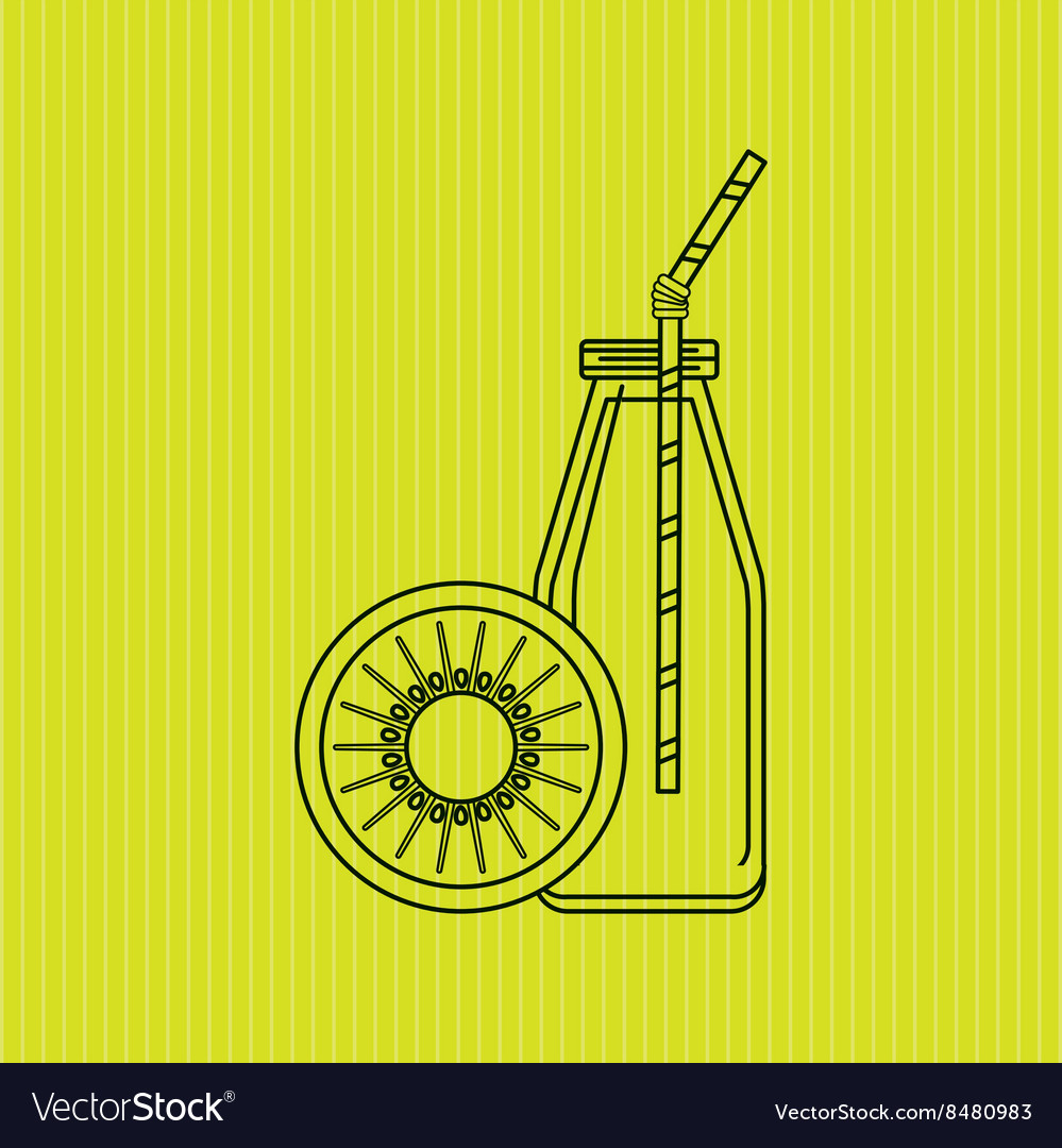 Juice fruit design Royalty Free Vector Image - VectorStock