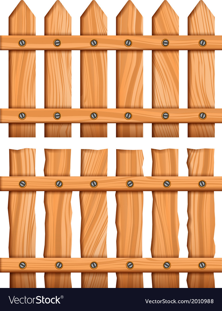 Fence Royalty Free Vector Image - VectorStock