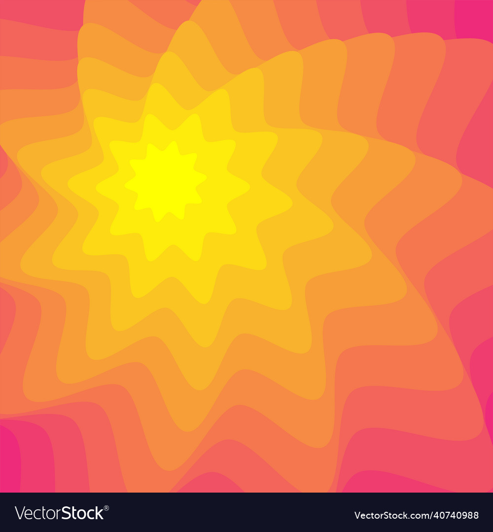 Gradient star pattern design Royalty Free Vector Image