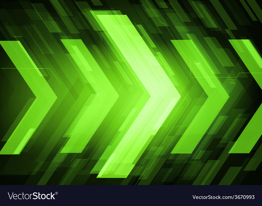 Abstract technology arrows Royalty Free Vector Image