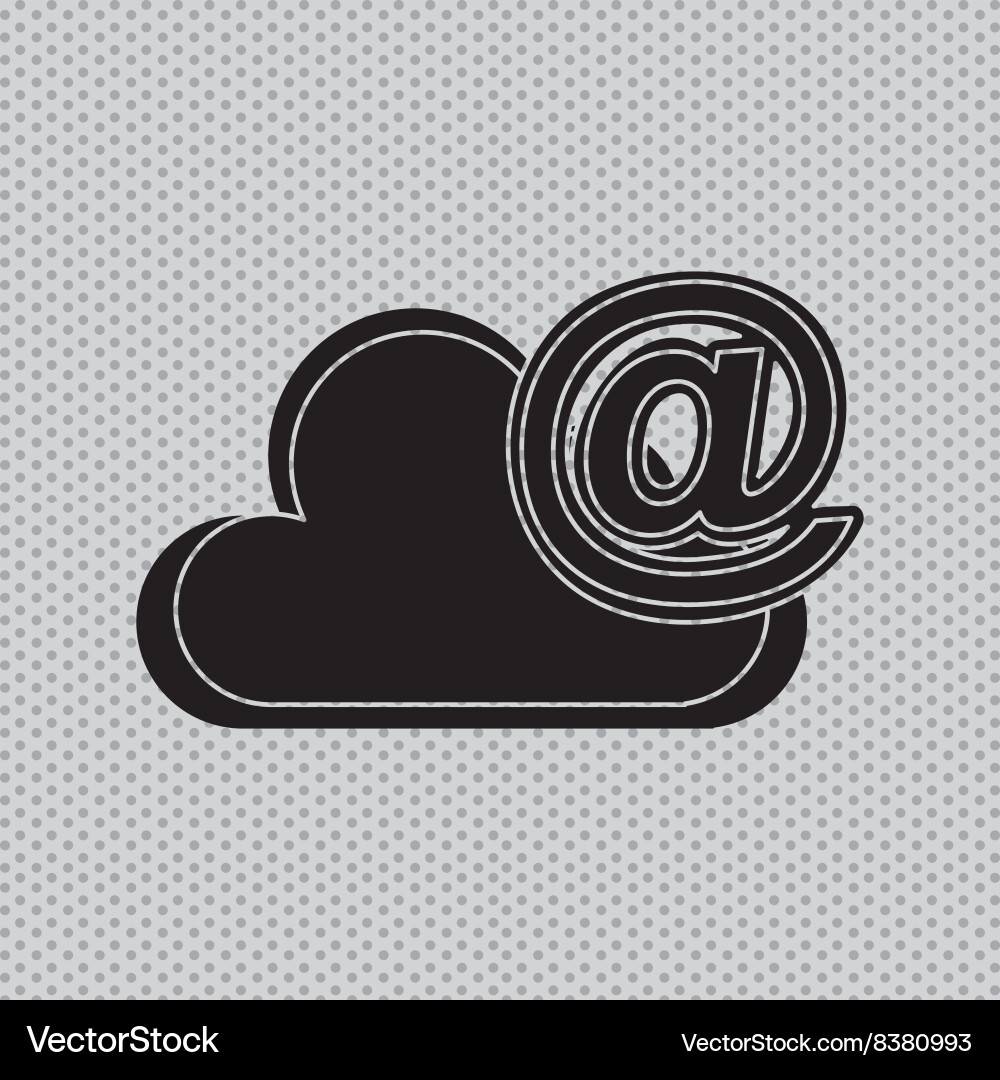 Cloud Computing Design Royalty Free Vector Image