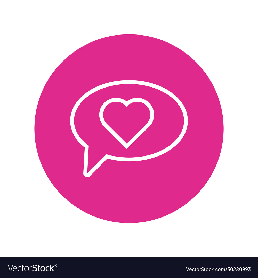 Happy valentines day speech bubbles with hearts Vector Image