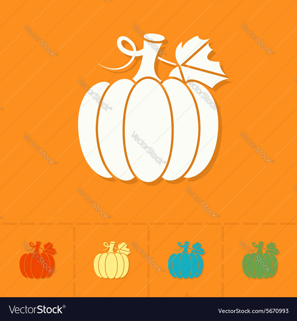 Pumpkin Royalty Free Vector Image - VectorStock