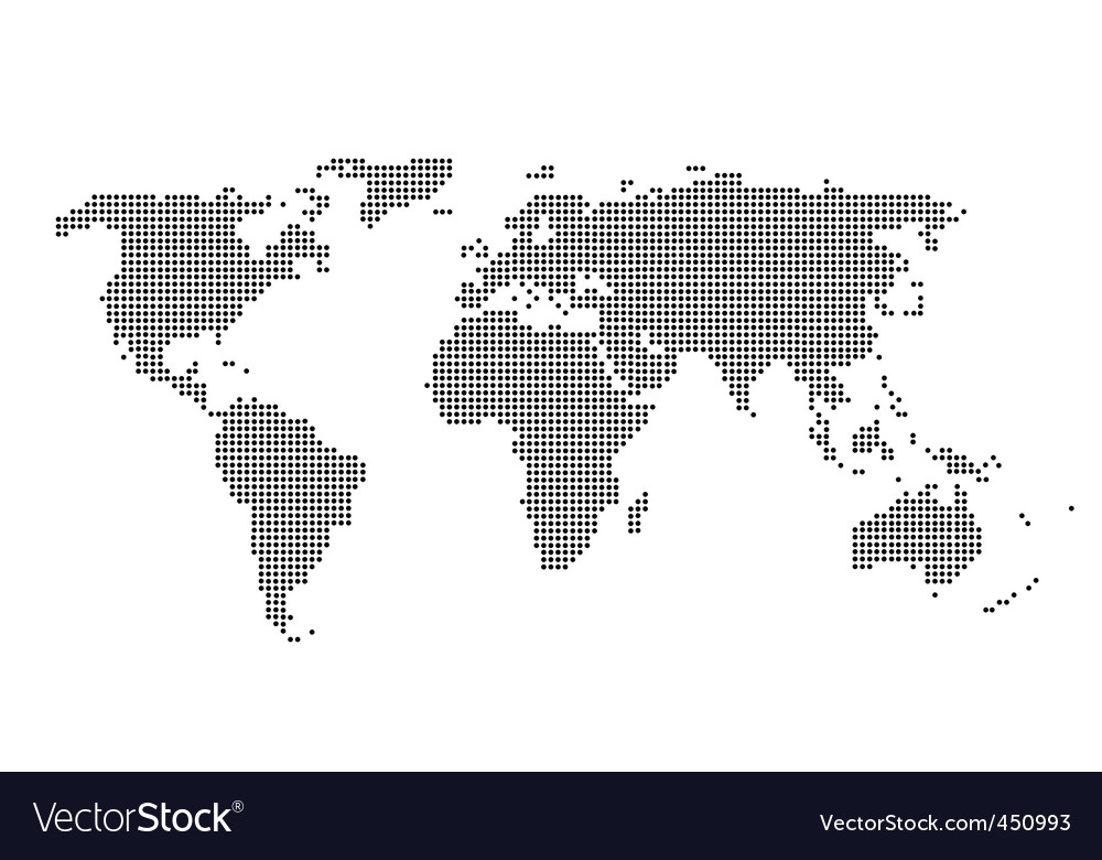 World texture Royalty Free Vector Image - VectorStock