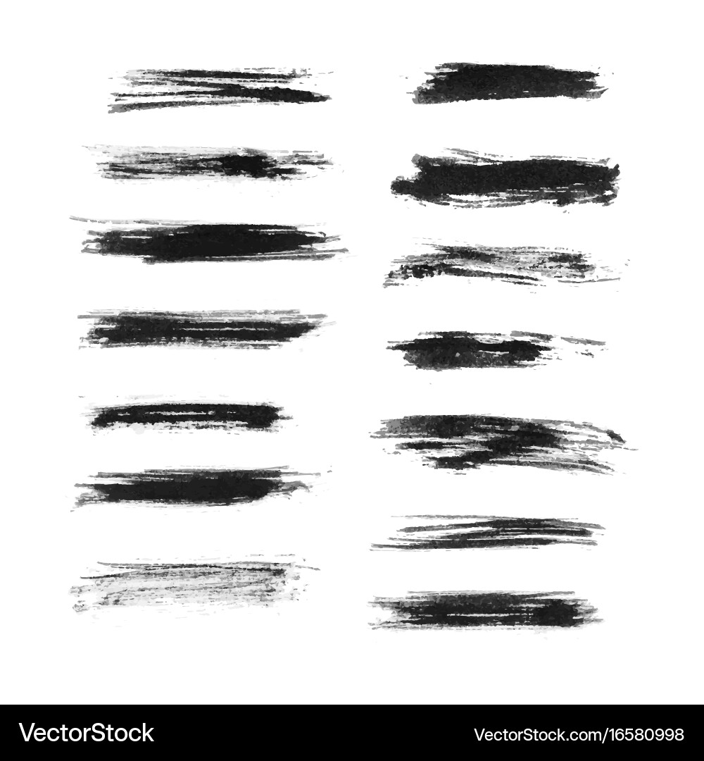 Brushes Royalty Free Vector Image - VectorStock