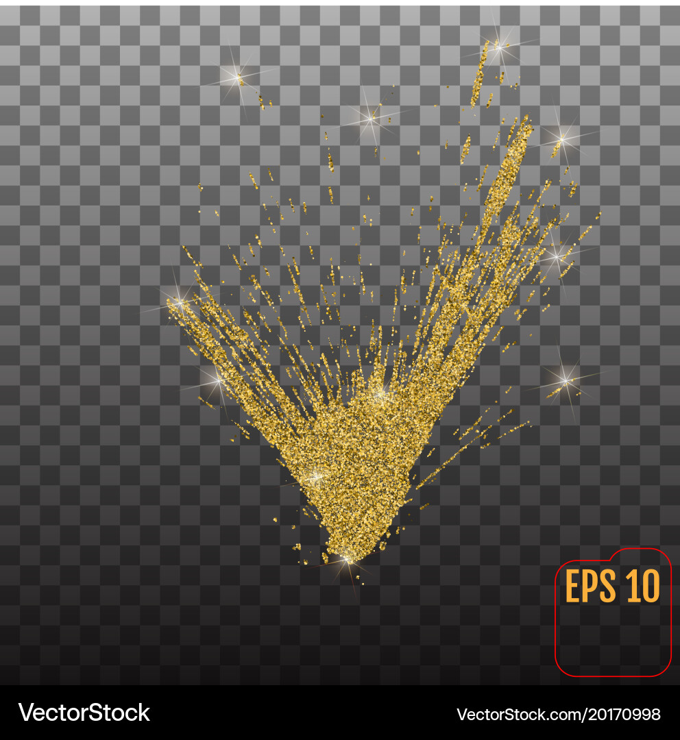 Gold background for flyer poster shopping Vector Image