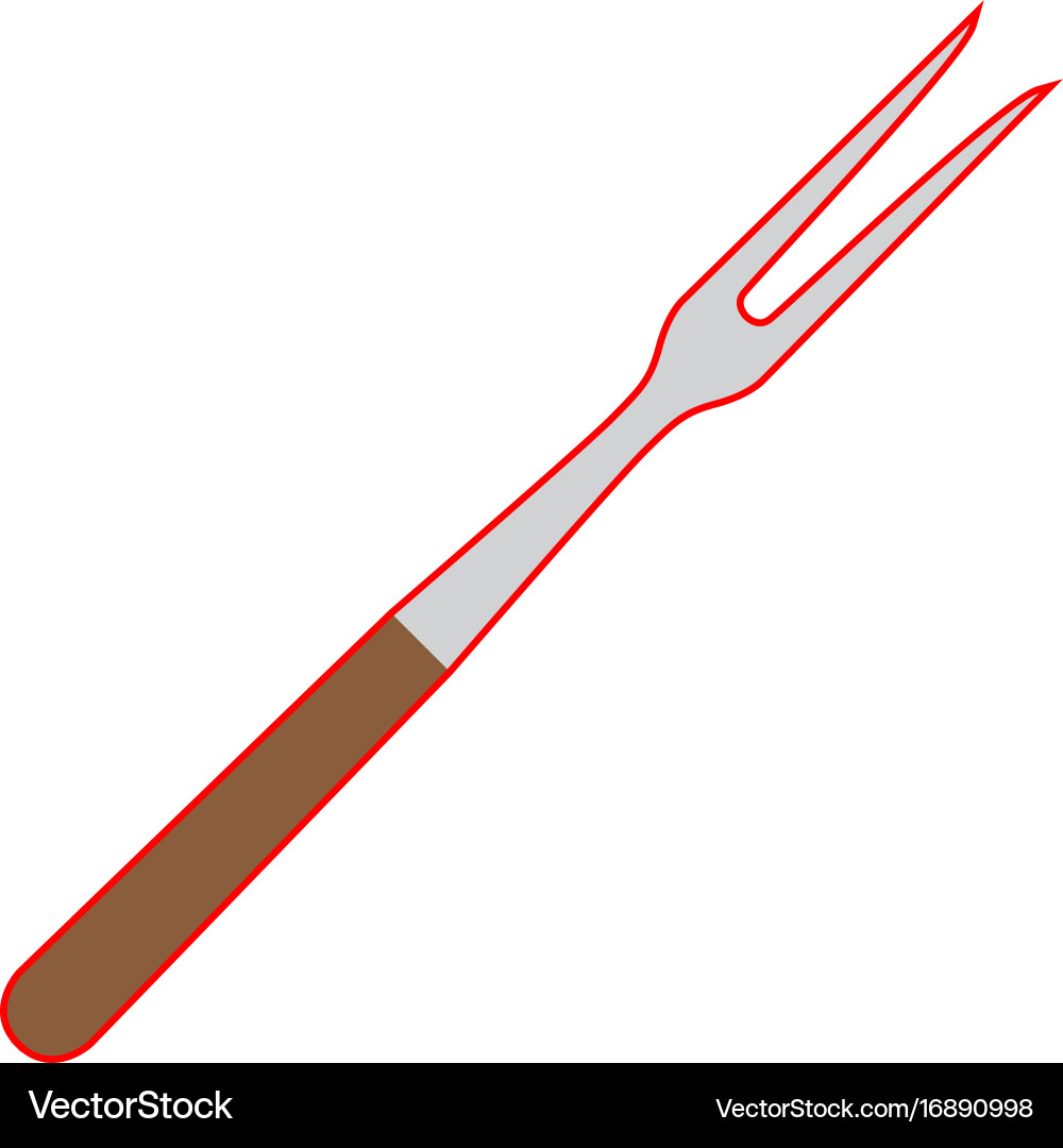 Bbq Fork Vector