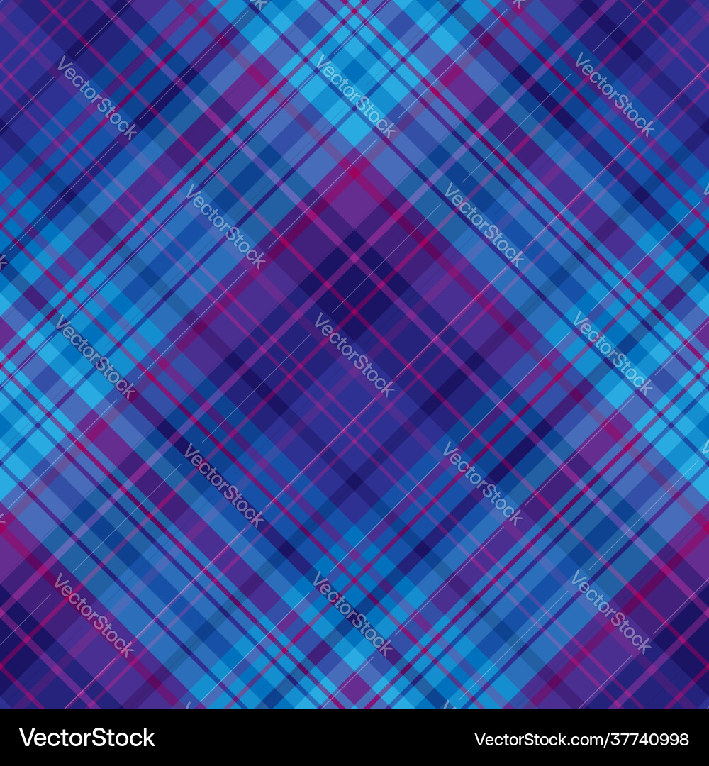 Seamless pattern in great blue and purple colors Vector Image