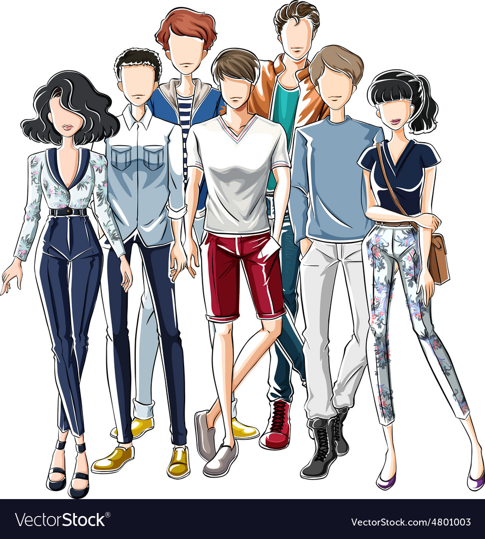 Modeling Royalty Free Vector Image - VectorStock