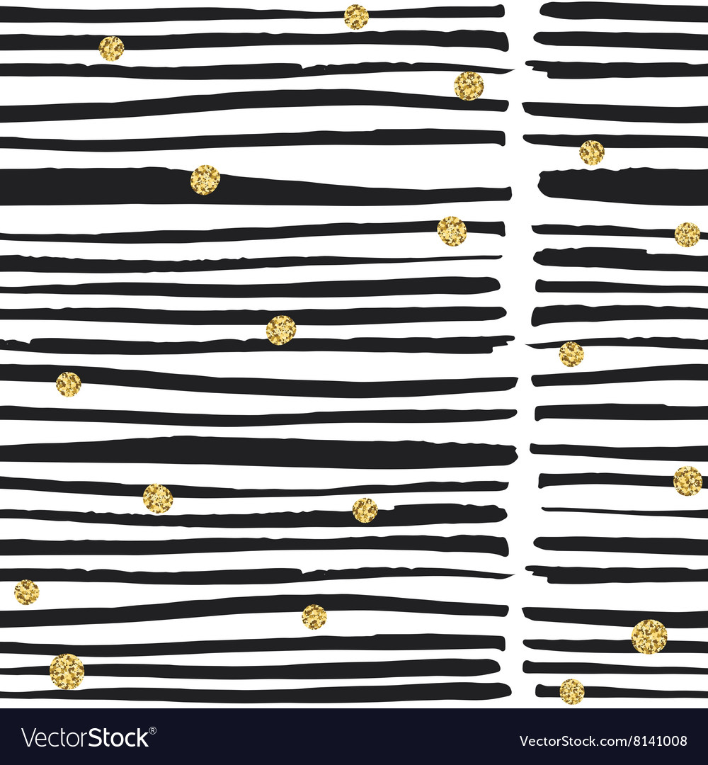 Abstract calligraphy lines seamless pattern Vector Image